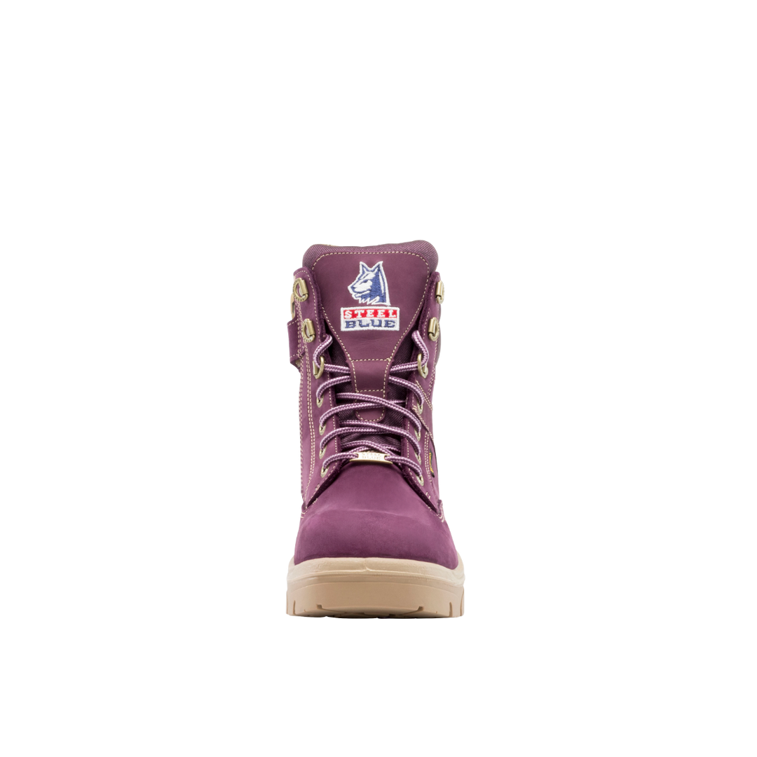 Steel Blue - 512761 Southern Cross Zip Ladies (Purple) – The Workwear Store