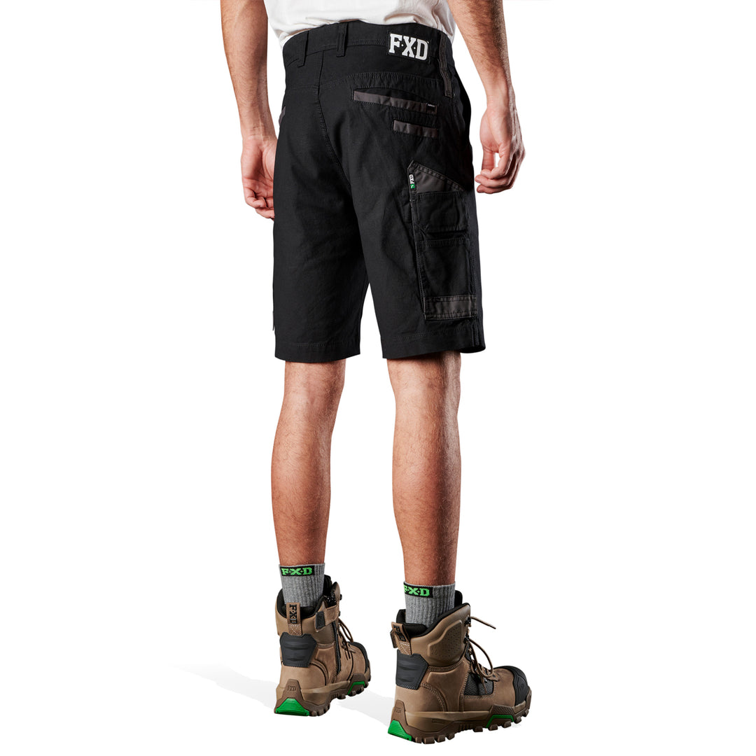 FXD - WS3 Stretch Work Short (Black) – The Workwear Store