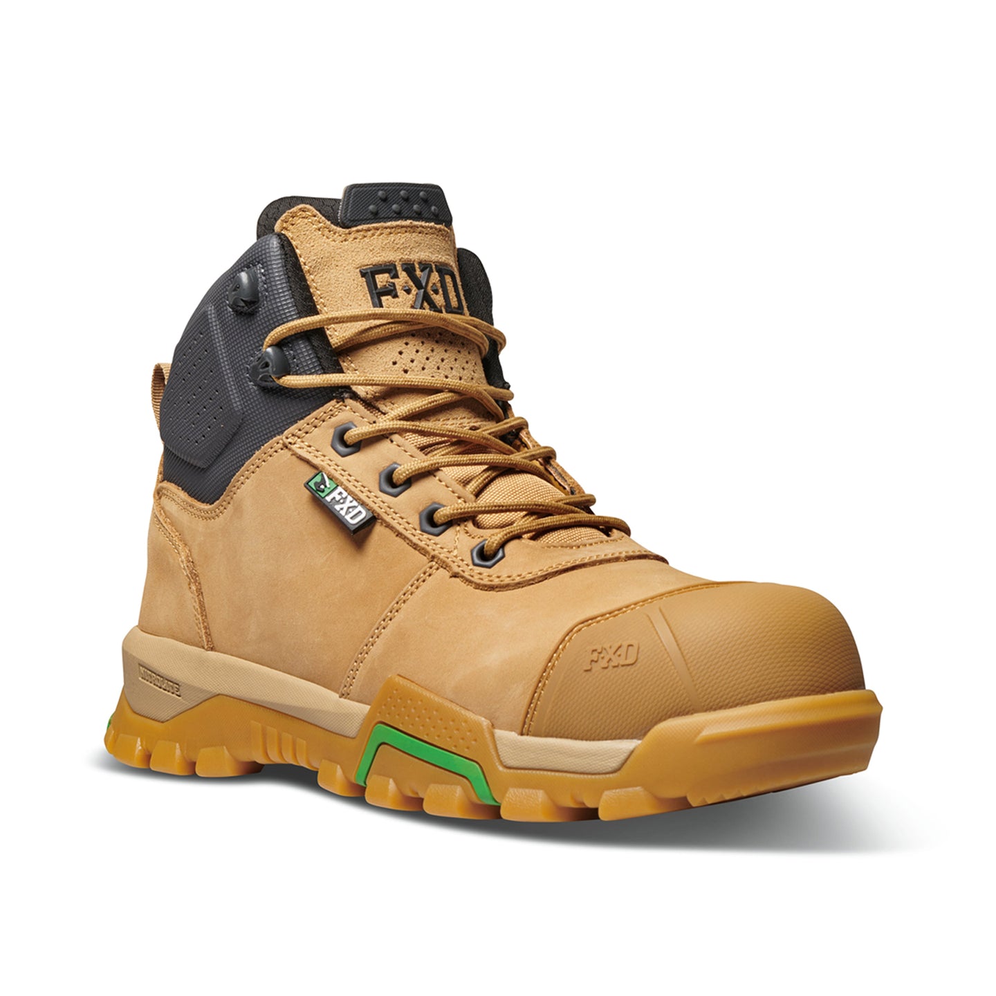 FXD - WB2 Mid Cut Work Boot (Wheat) – The Workwear Store